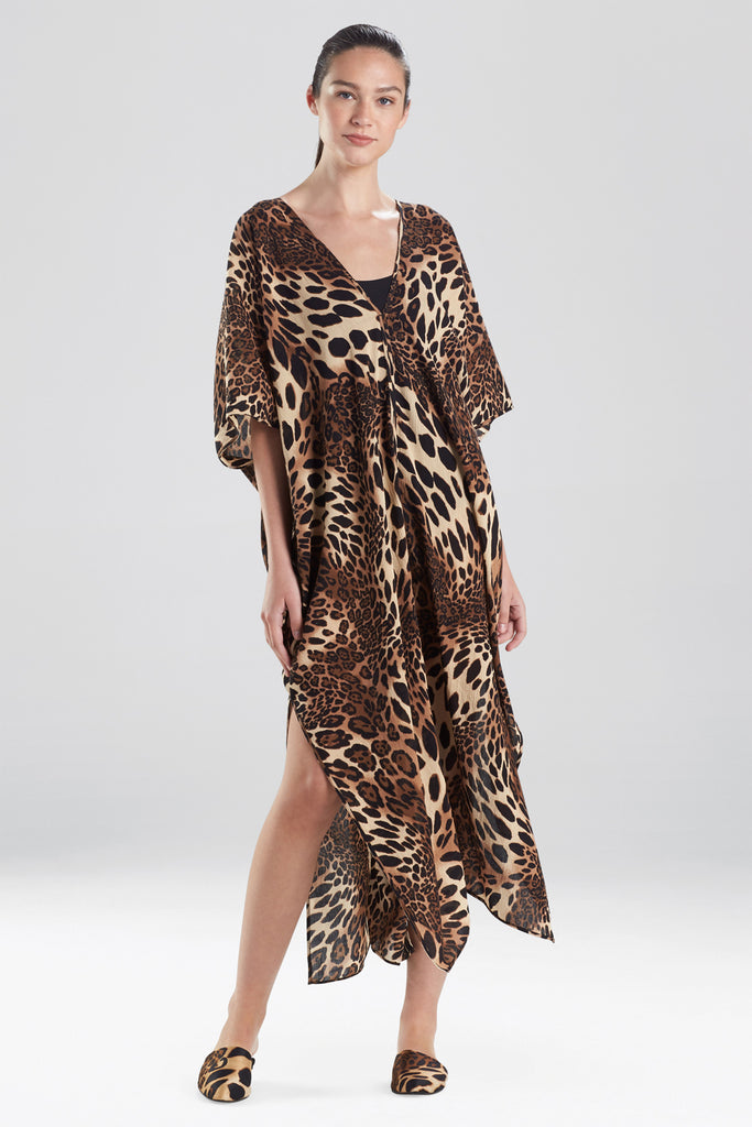 Luxe Leopard Caftan